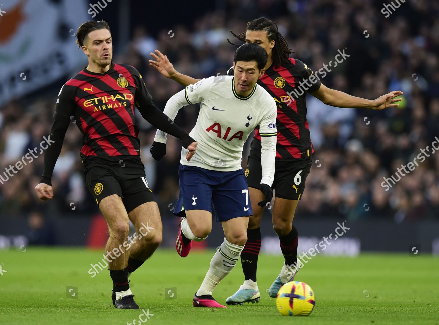 Jack Grealish Manchester City Challenges Son Editorial Stock Photo ...
