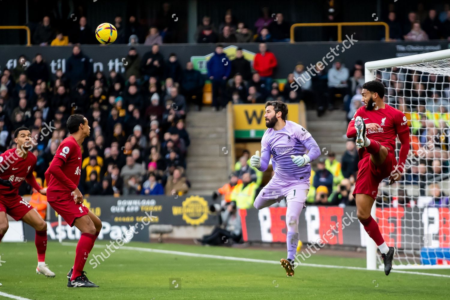 Liverpool Goalkeeper Alisson Becker 1 Saves Editorial Stock Photo ...