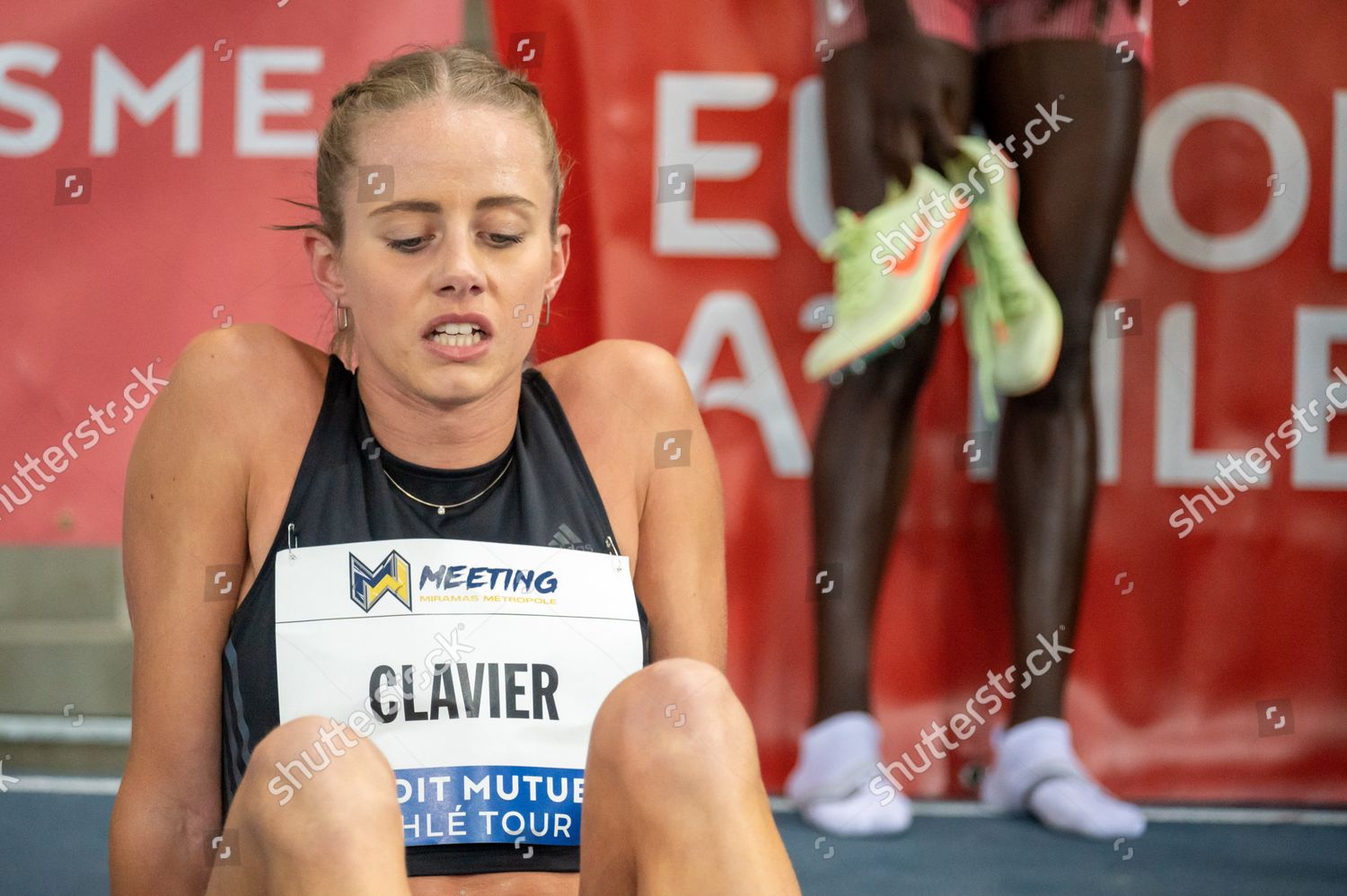 Aude Clavier During Meeting Miramas Metropole Editorial Stock Photo ...