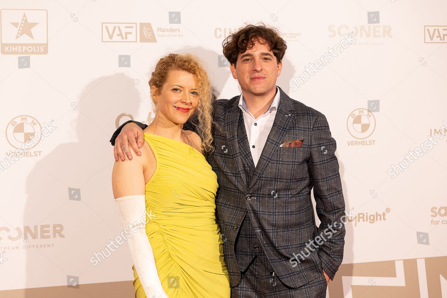 Jelle De Beule His Wife Sylvia Editorial Stock Photo - Stock Image ...