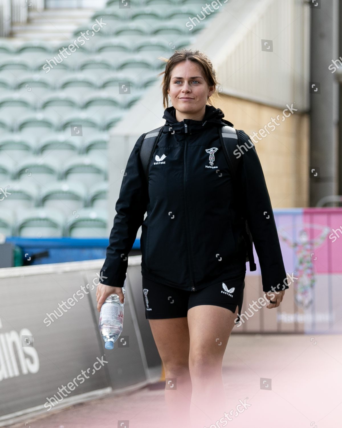 Emma Swords Harlequins Arrives Stadium Prior Editorial Stock Photo ...