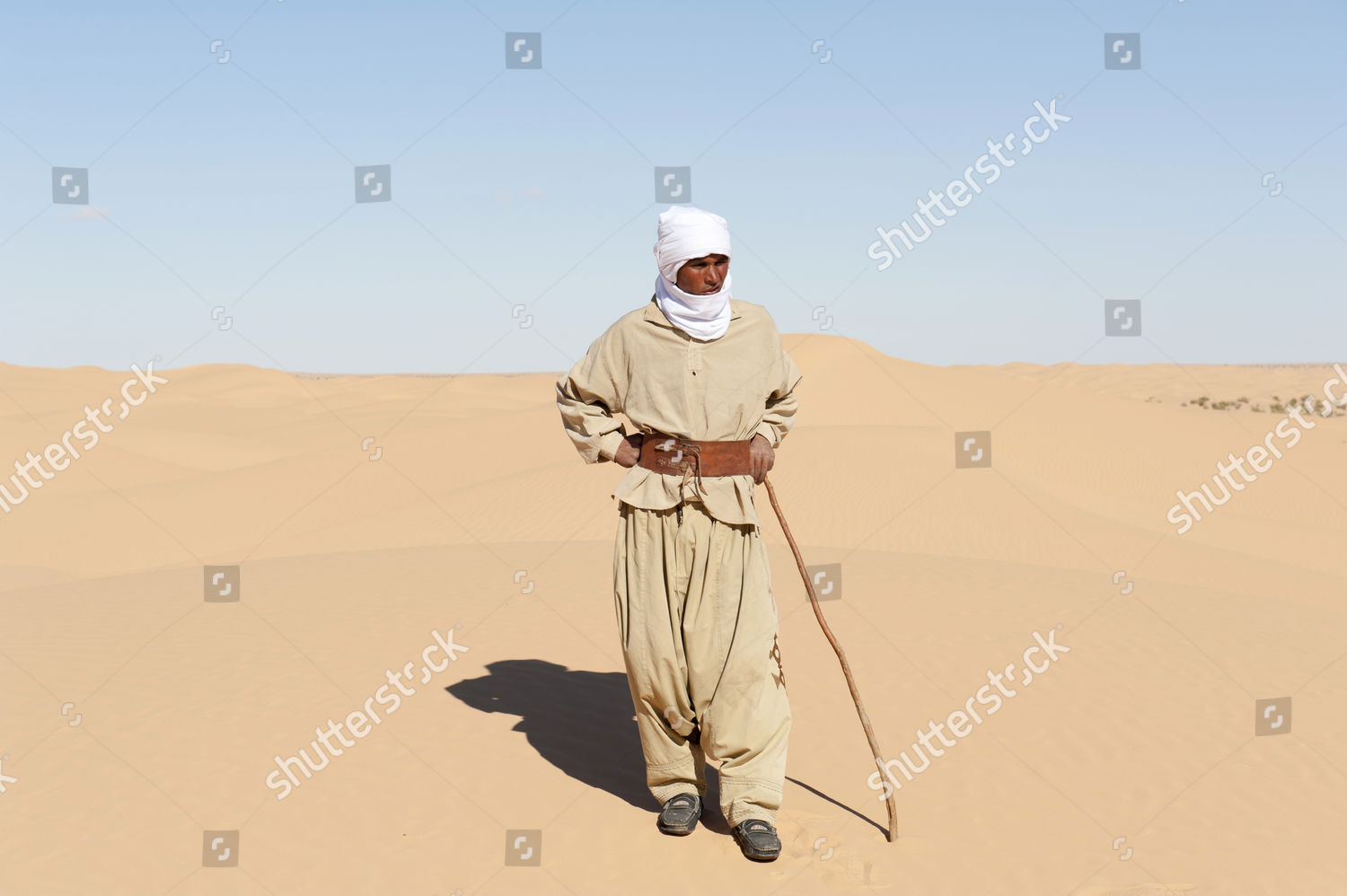 Bedouin Sand Dunes Sahara Desert Between Editorial Stock Photo - Stock ...