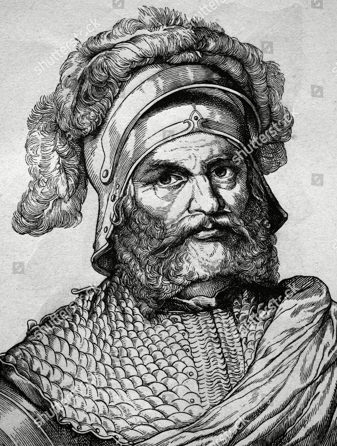 Georg Von Frundsberg Landsknecht Leader Imperial Editorial Stock Photo ...