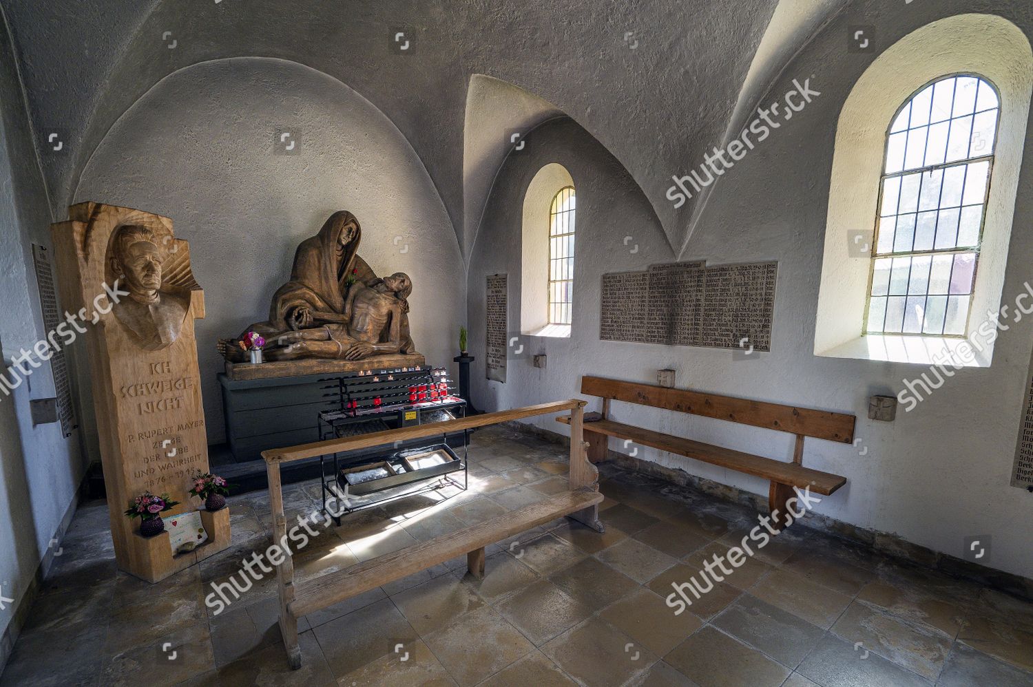 Statue Father Rupert Mayer By Sculptor Editorial Stock Photo - Stock ...