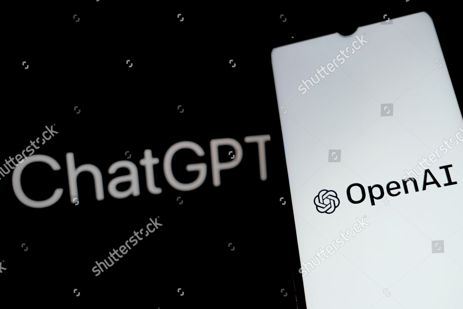 This Photo Illustration Openai Logo Seen Editorial Stock Photo - Stock ...