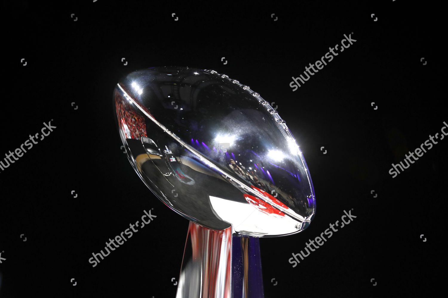Nfl Super Bowl Vince Lombardi Trophy Editorial Stock Photo - Stock ...
