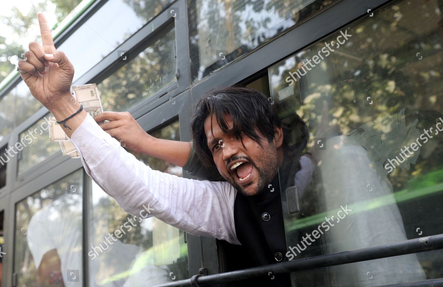 Indian Youth Congress Iyc Activists Shout Editorial Stock Photo - Stock ...