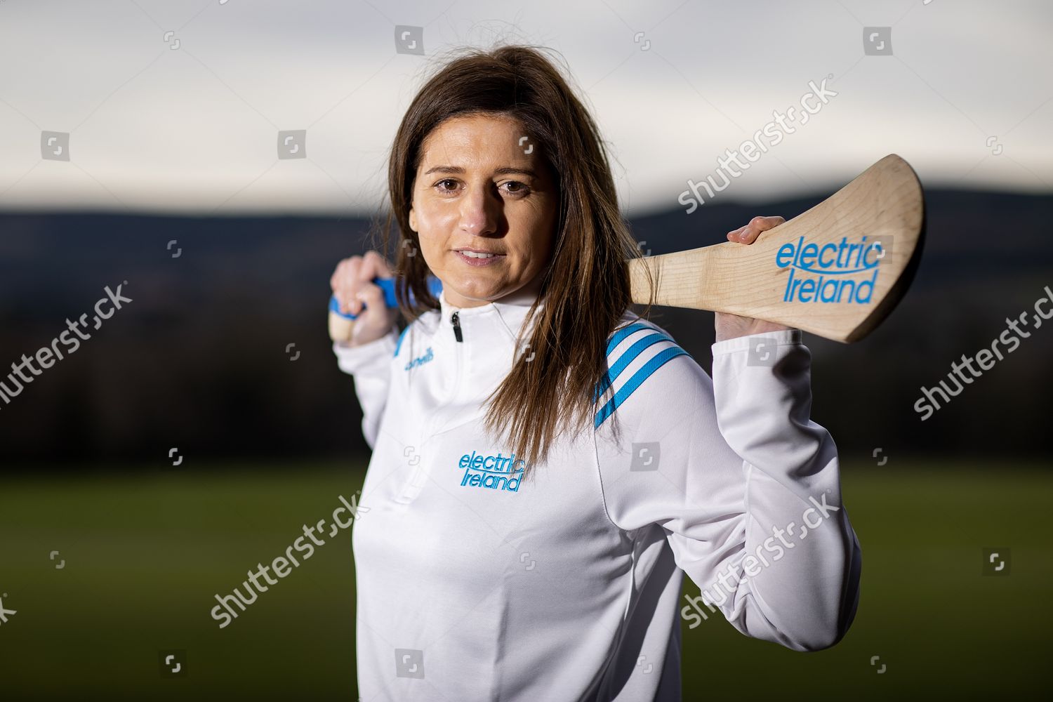 Pictured Former Wexford Camogie Player Electric Editorial Stock Photo ...