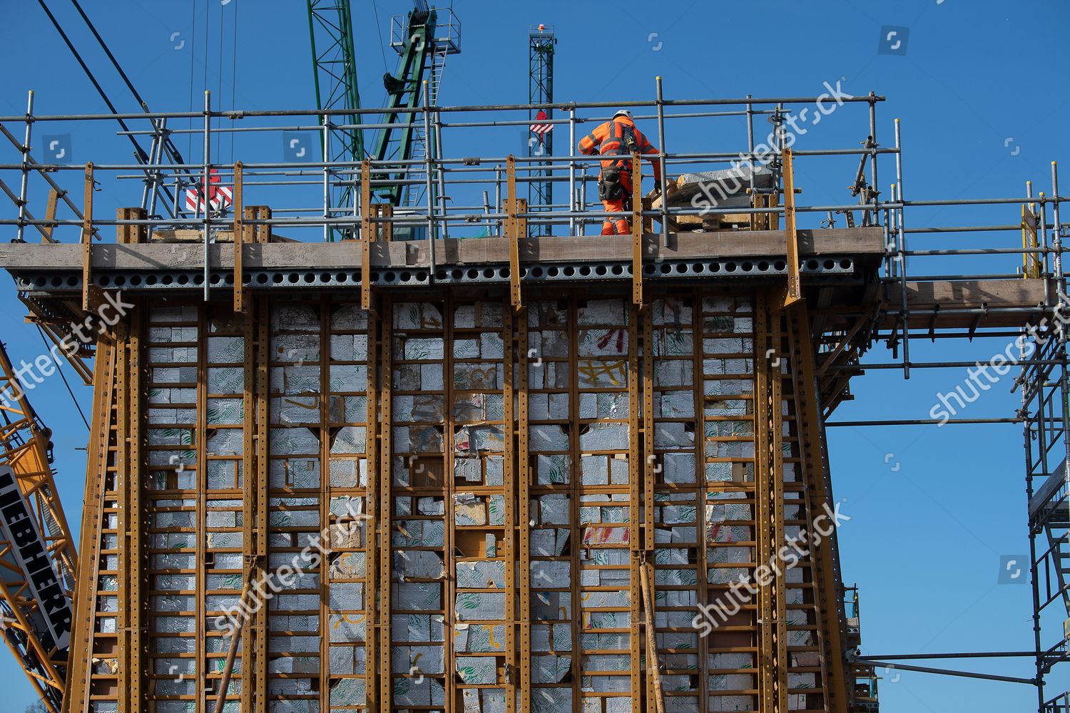 Hs2 High Speed Rail 2 Construction Editorial Stock Photo - Stock Image ...