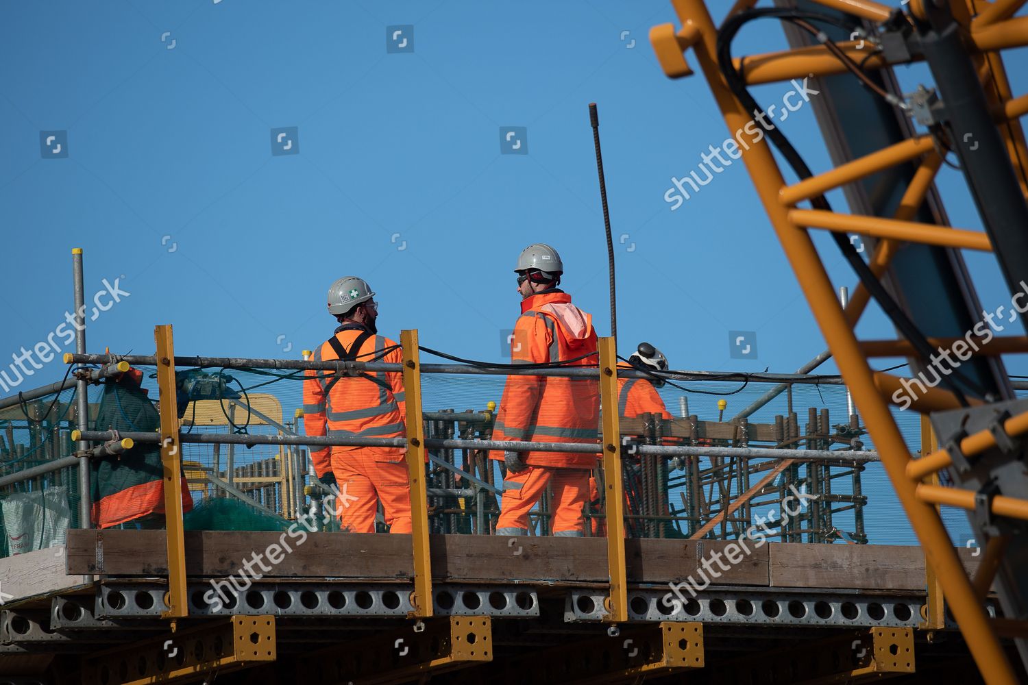 Hs2 High Speed Rail 2 Construction Editorial Stock Photo - Stock Image ...