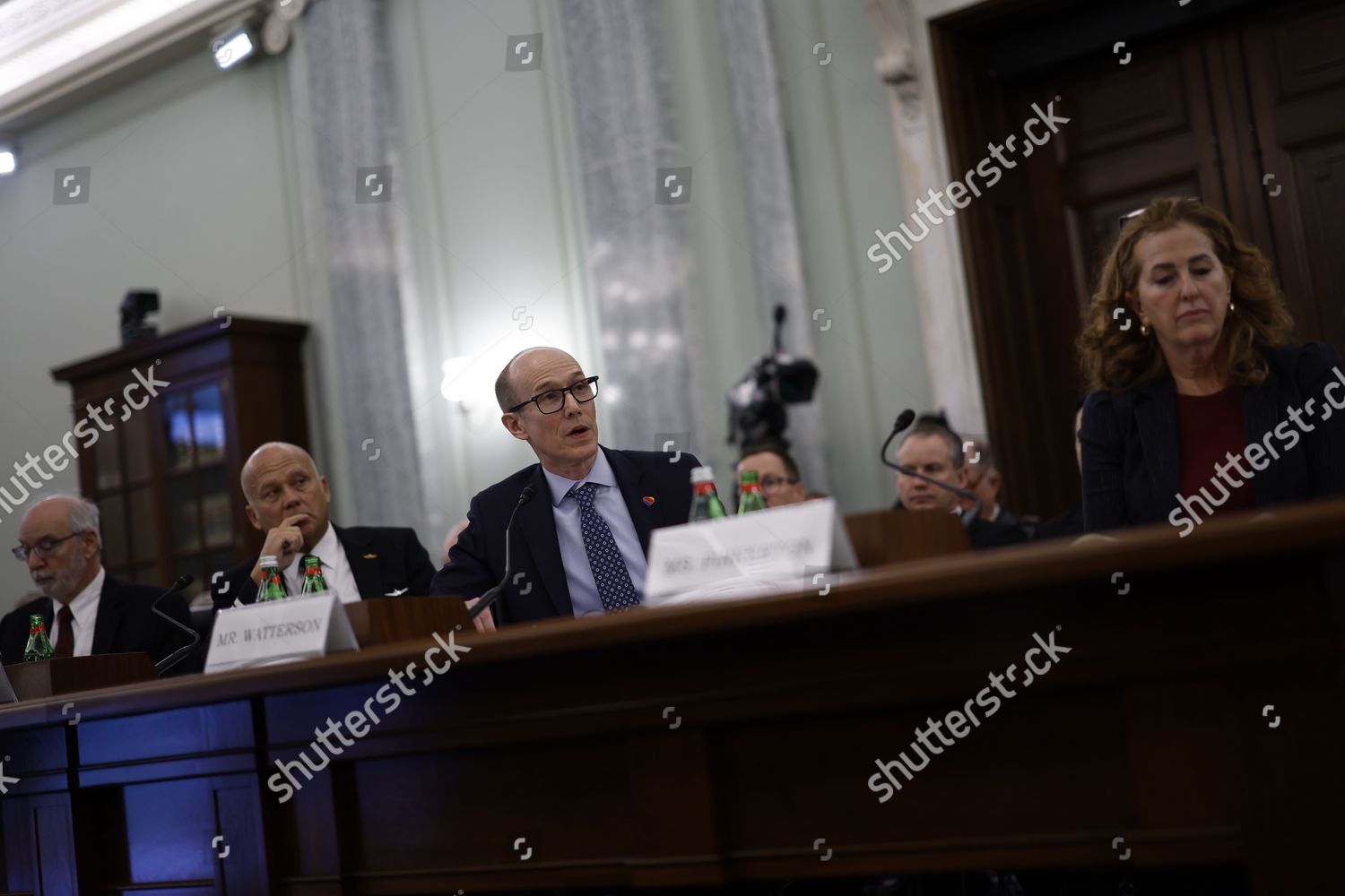 Andrew Watterson 3rd L Chief Operating Editorial Stock Photo - Stock ...