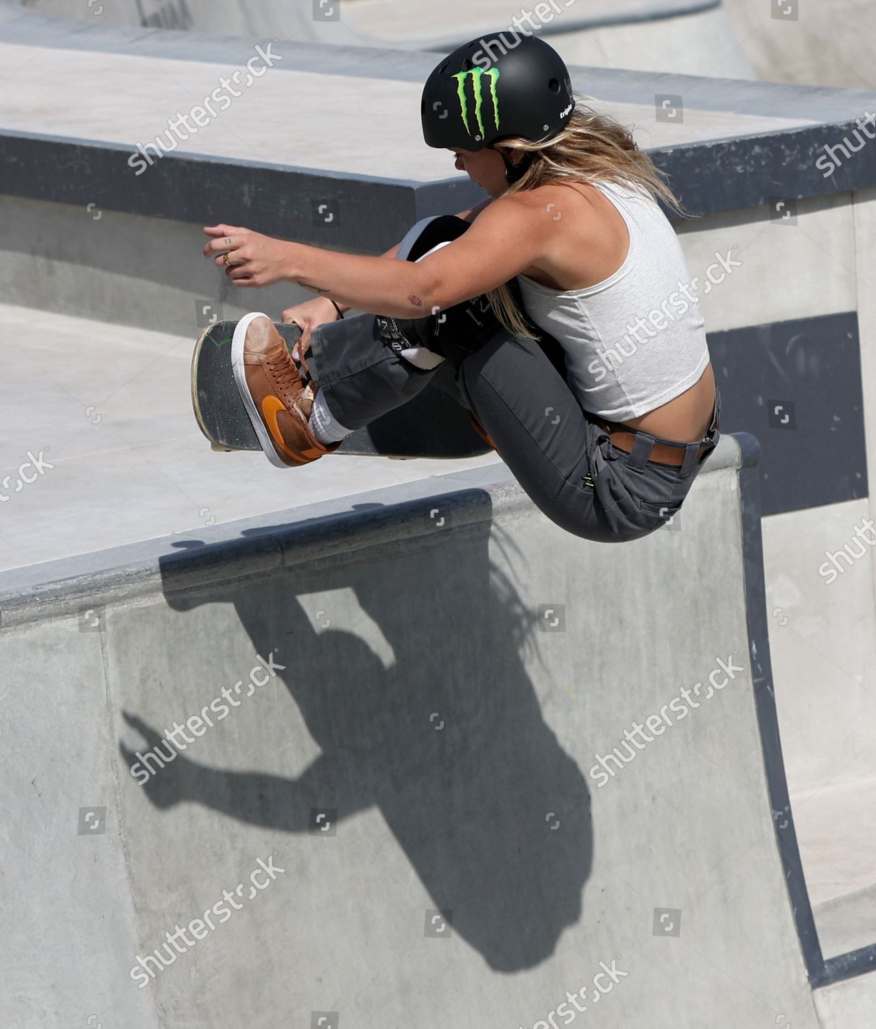 Grace Marhoefer Us Action During Park Editorial Stock Photo - Stock ...