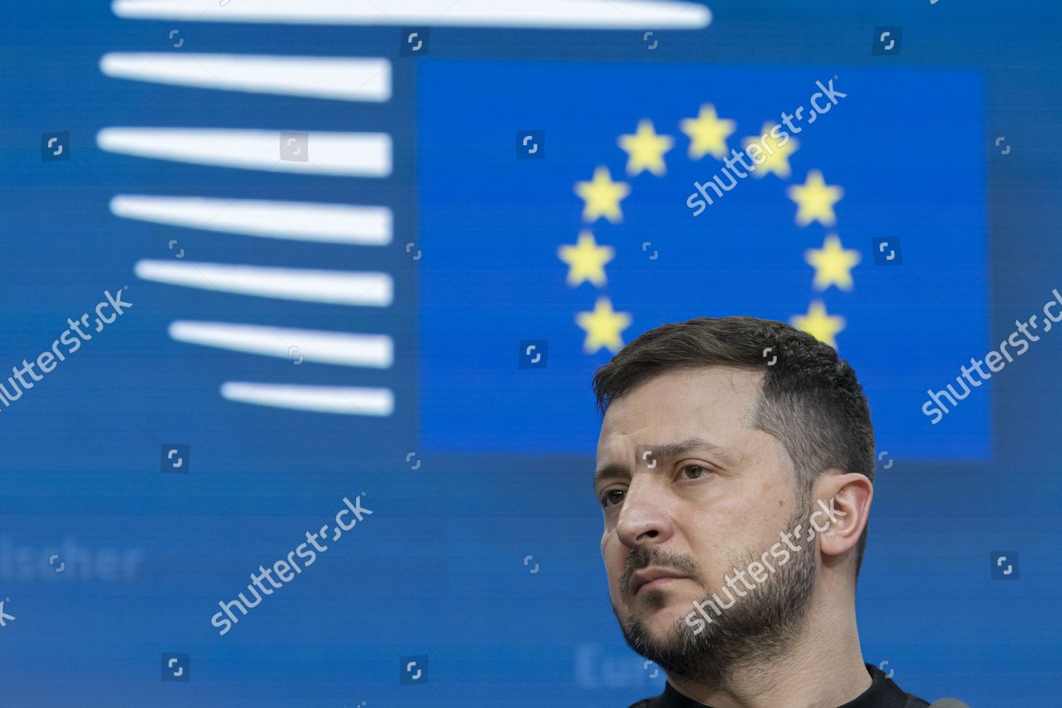 Volodymyr Oleksandrovych Zelenskyy President Ukraine Seen Editorial ...