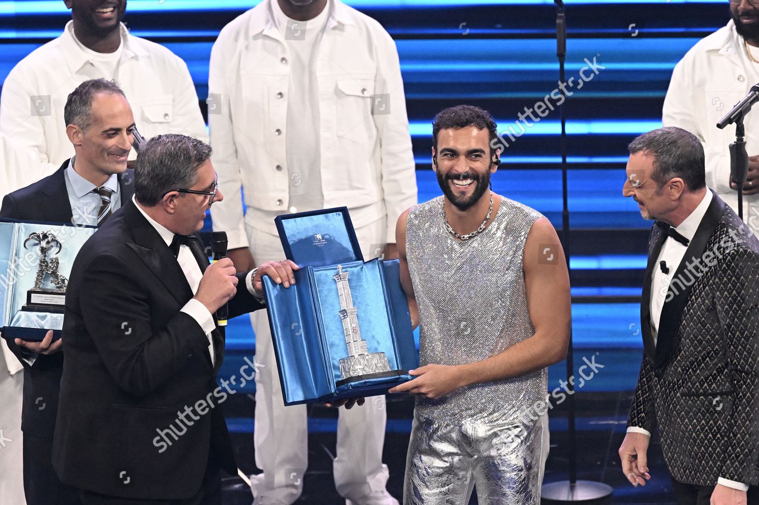 Amadeus Italian Singer Marco Mengoni Performs Editorial Stock Photo ...