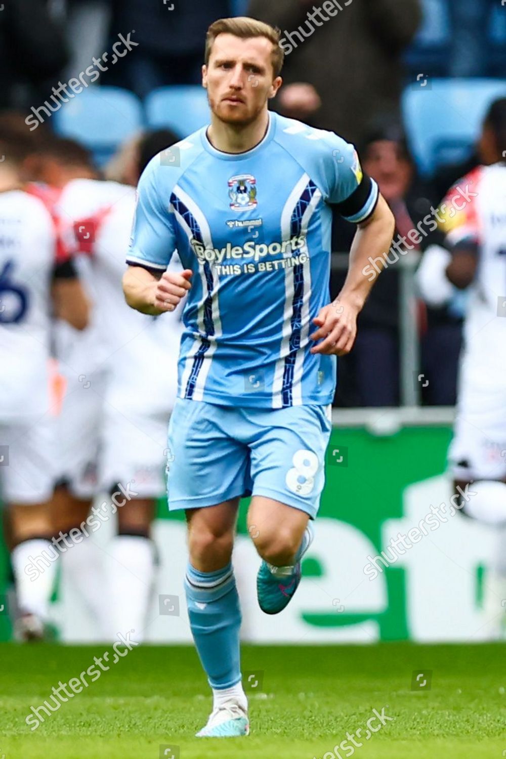 Coventry City Midfielder Jamie Allen 8 Editorial Stock Photo - Stock ...