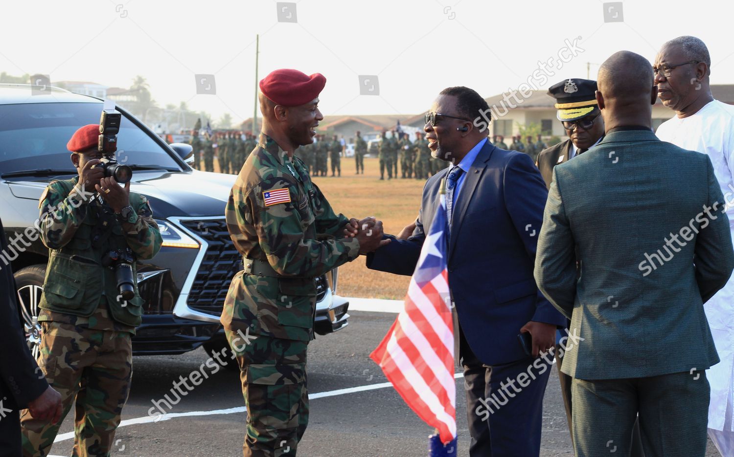 Liberian Army Chief Staff Major General Editorial Stock Photo - Stock ...