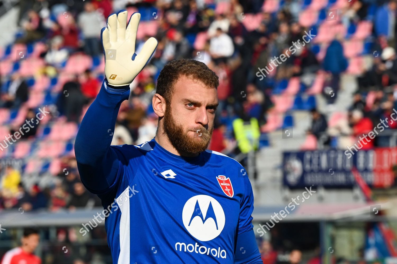 Michele Di Gregorio Monza Greets His Editorial Stock Photo - Stock ...