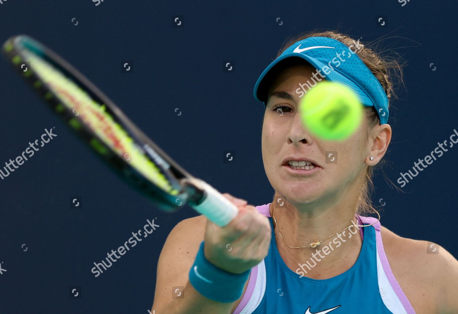 Belinda Bencic Switzerland Action Against Liudmila Editorial Stock ...