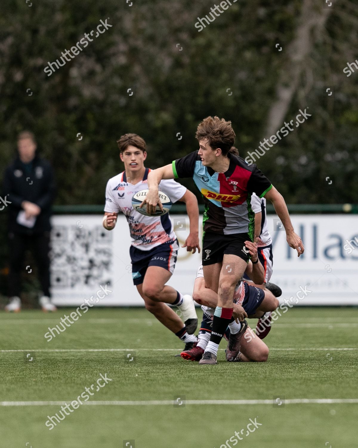 Sean Kerr Harlequins U18 Action Editorial Stock Photo - Stock Image ...