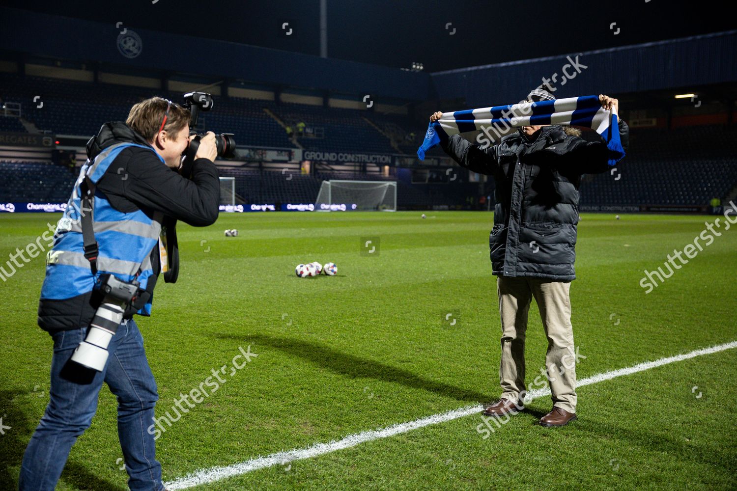 Will Ferrell Photographed Pitch Side Before Editorial Stock Photo ...