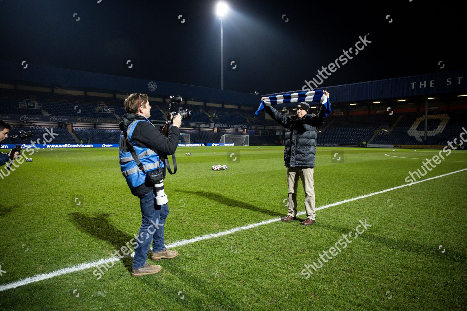 Will Ferrell Photographed Pitch Side Before Editorial Stock Photo ...