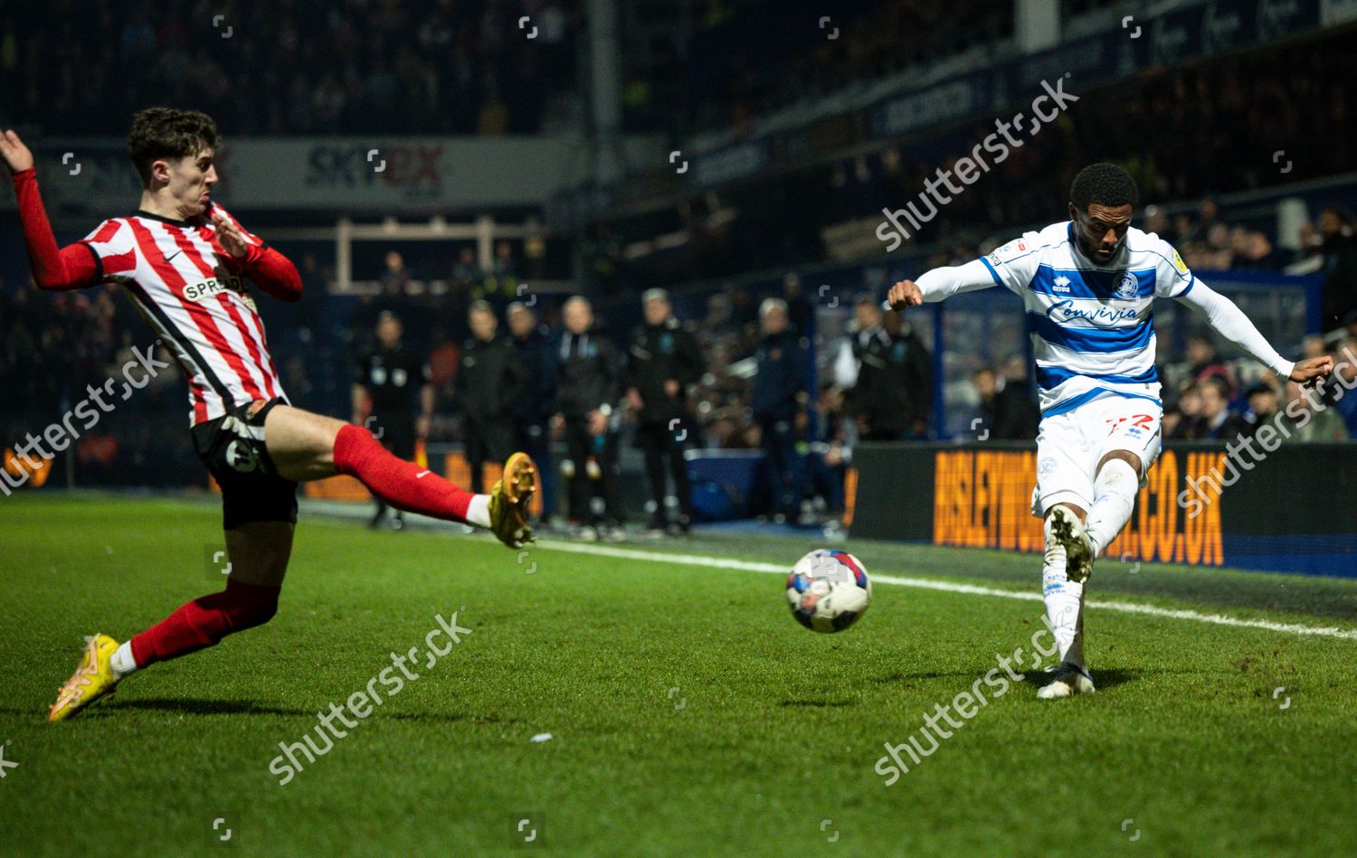 Kenneth Paal Qpr Luke Onien Sunderland Editorial Stock Photo - Stock ...