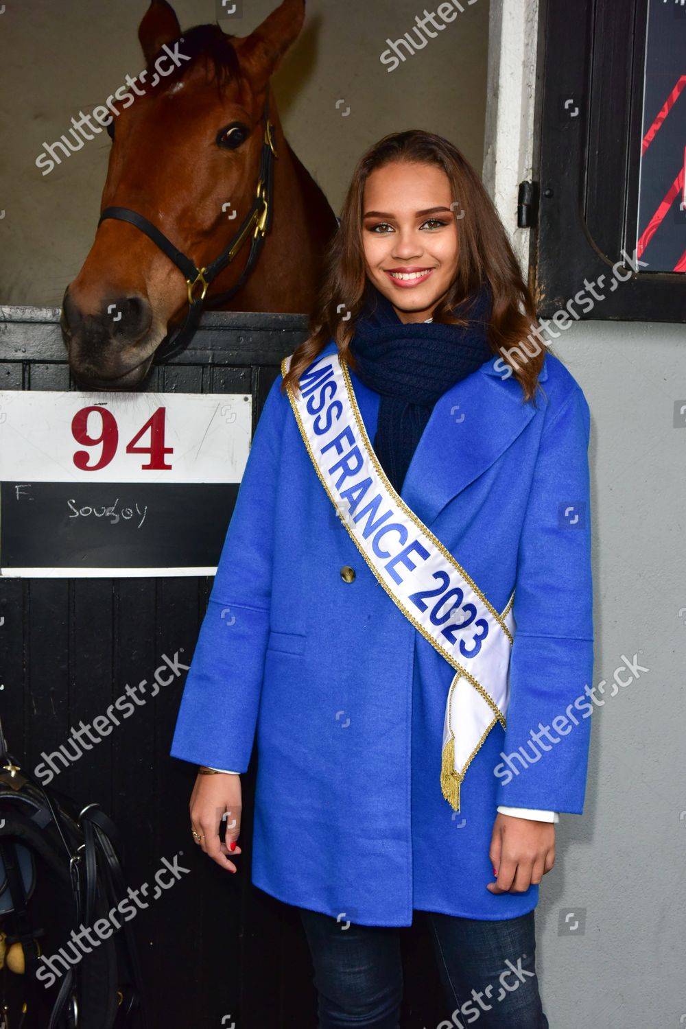 Indira Ampiot Miss France 2023 Prix Editorial Stock Photo - Stock Image ...