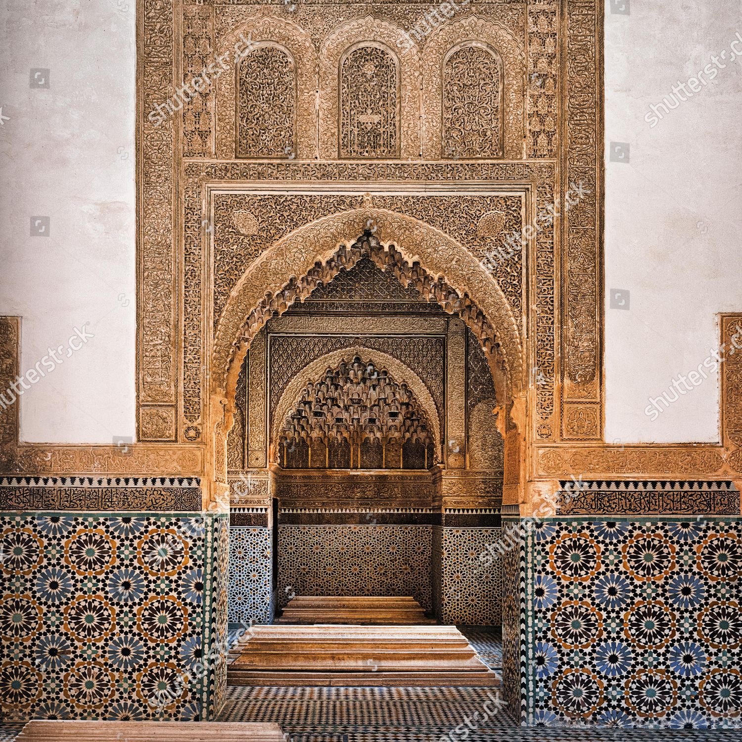 Tomb Alawite Sultan Moulay El Yazid Editorial Stock Photo - Stock Image ...