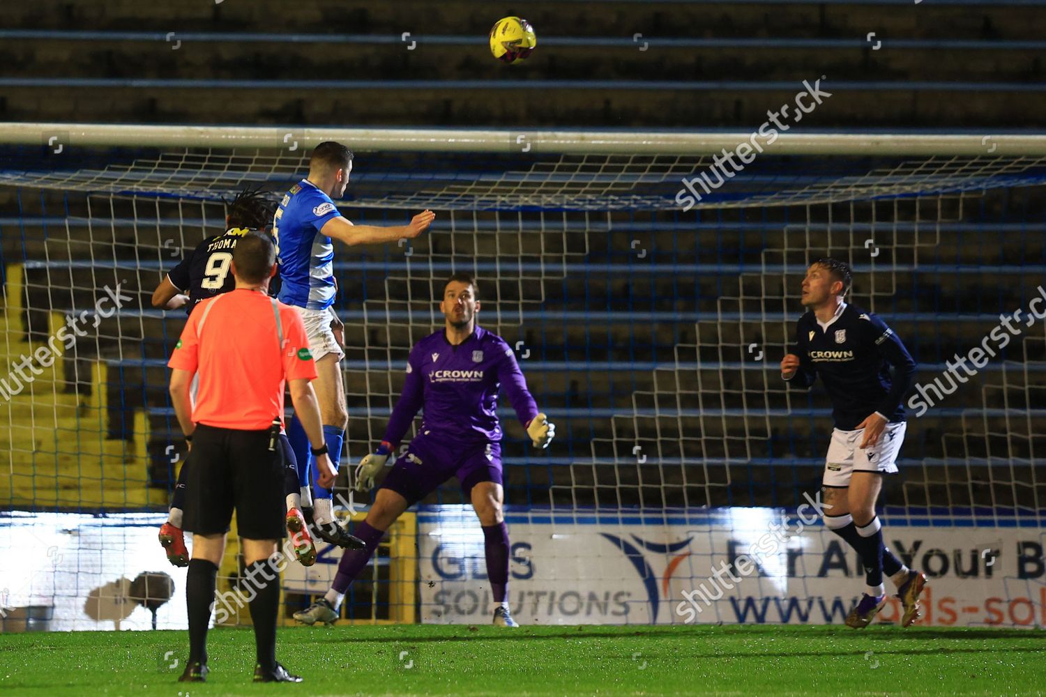Jack Baird Greenock Morton Scores Opening Editorial Stock Photo - Stock ...