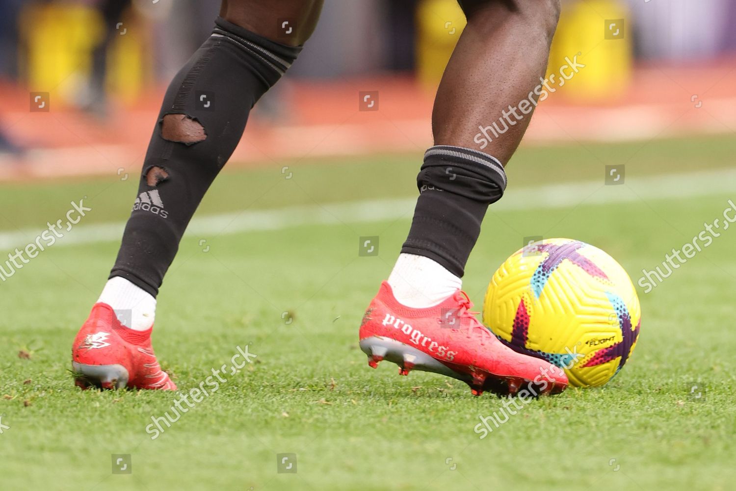 Bukayo Saka Arsenal Socks Boots Editorial Stock Photo - Stock Image ...