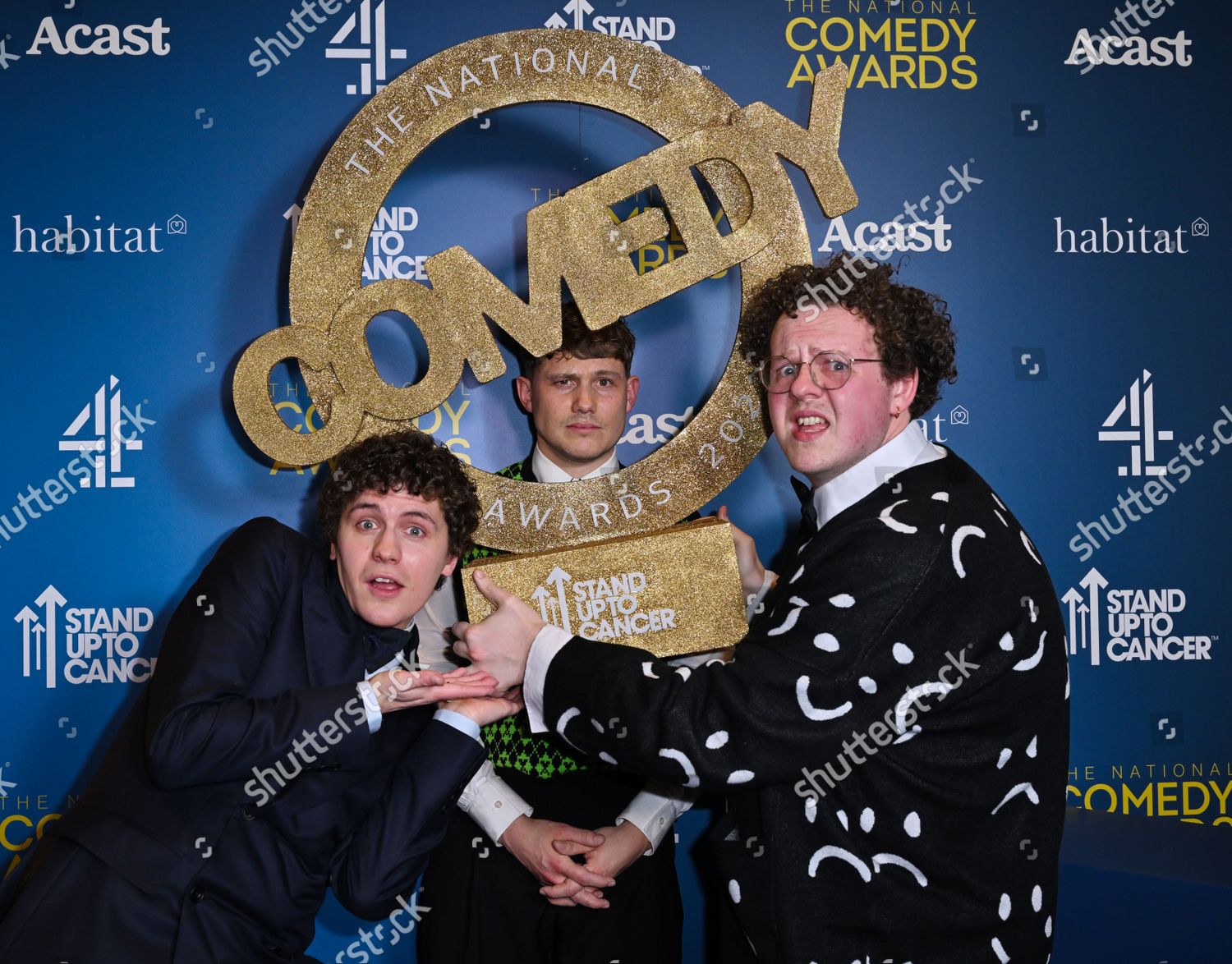 Dylan Llewellyn Jonathan Pointing Jack Rooke Editorial Stock Photo ...