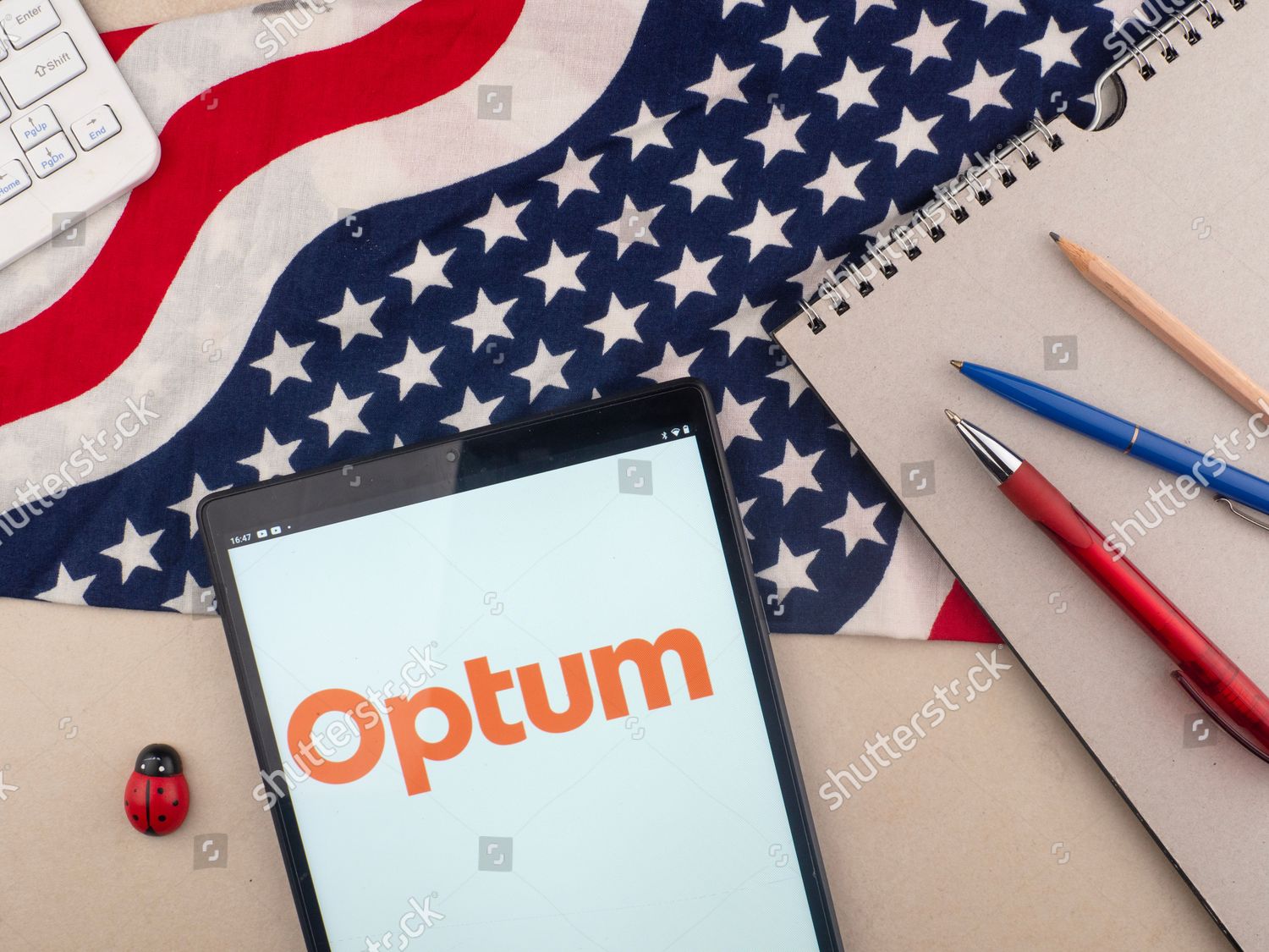 This Photo Illustration Optum Inc Logo Editorial Stock Photo - Stock Image | Shutterstock