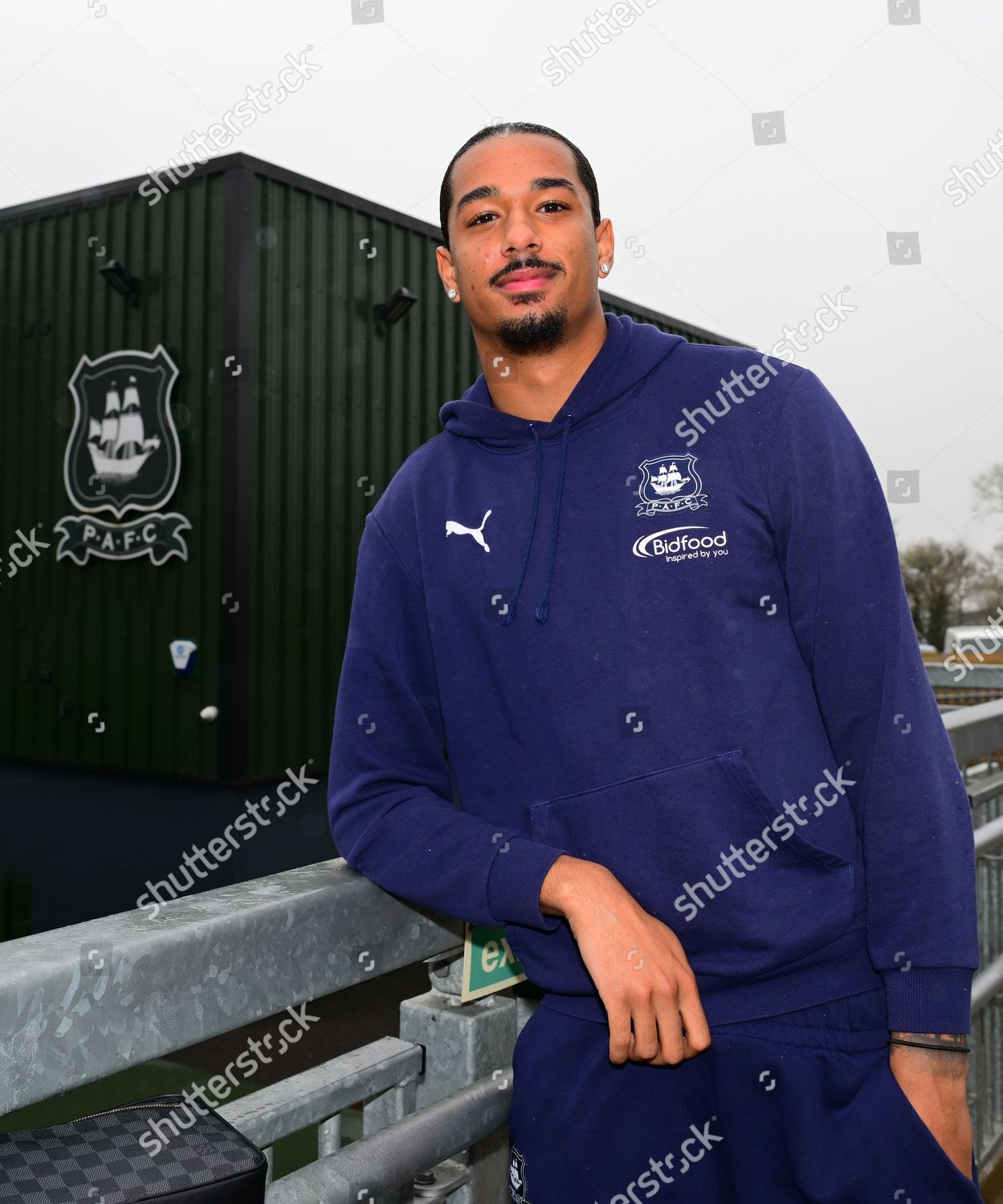 Nigel Lonwijk Plymouth Argyle Poses He Editorial Stock Photo - Stock ...