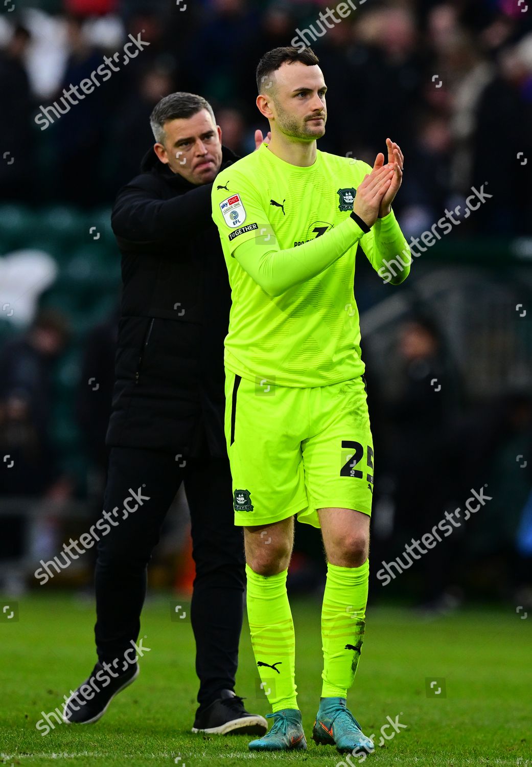 Callum Burton Goalkeeper Plymouth Argyle Steven Editorial Stock Photo ...