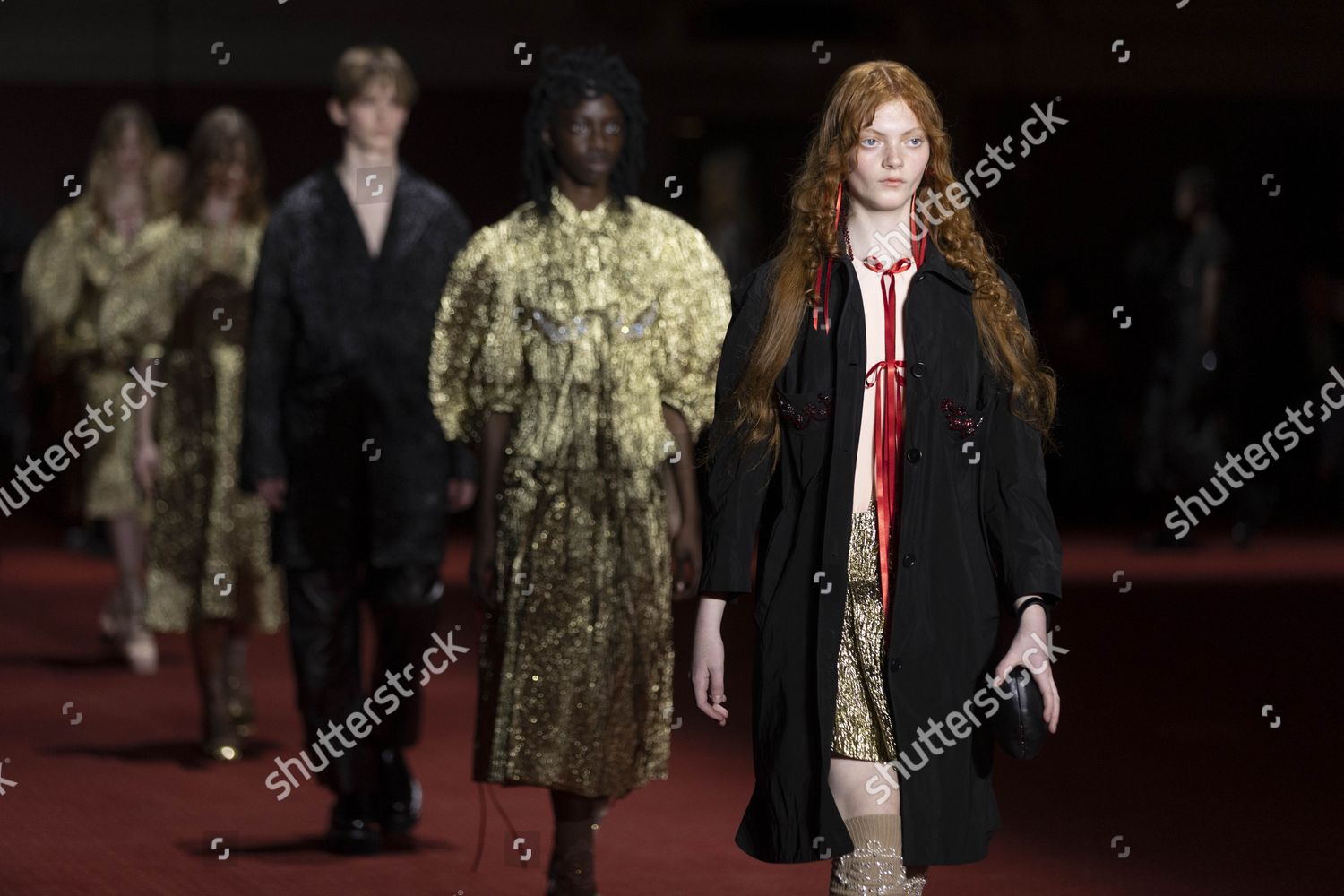Simone Rocha Award Winning Irish Fashion Editorial Stock Photo - Stock ...