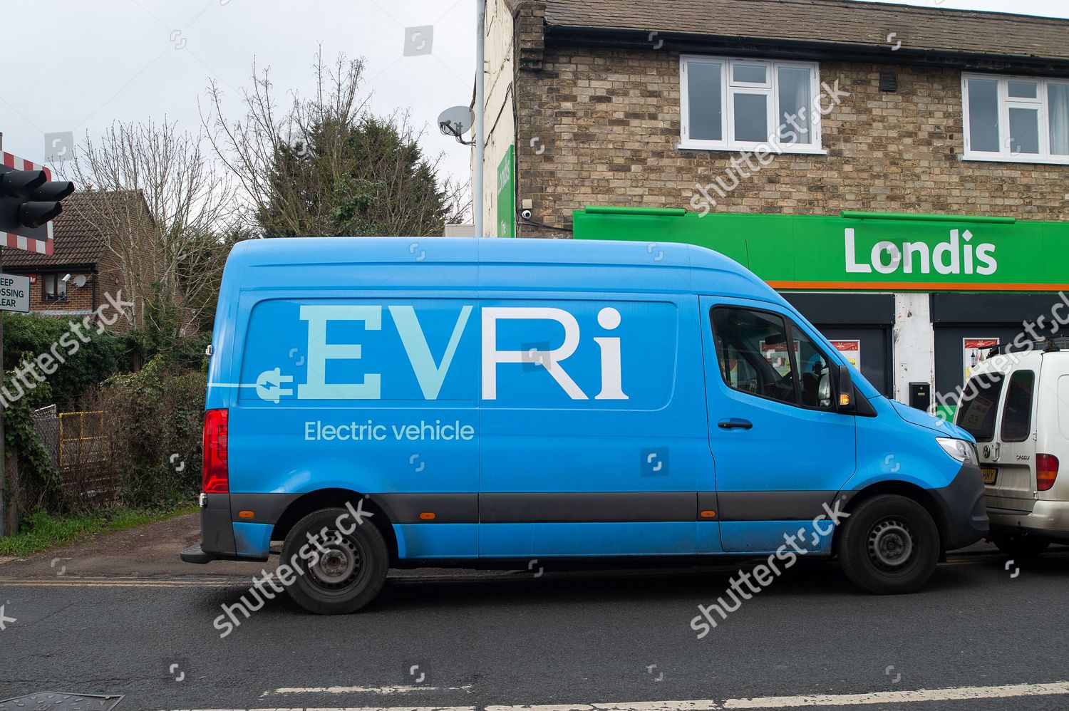Evri Electric Vehicle Datchet Hermes Rebranded Editorial Stock Photo ...