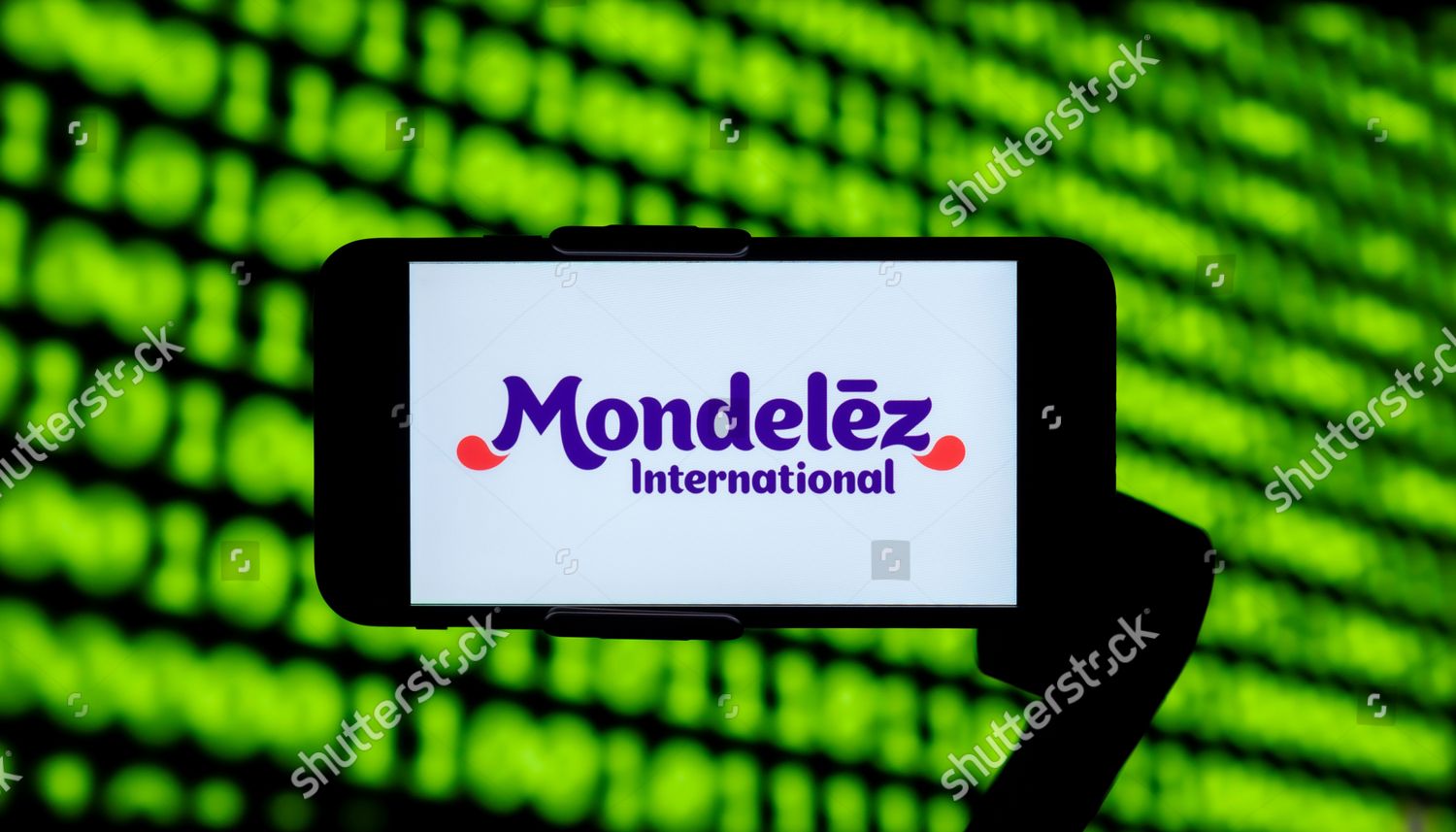 This Photo Illustration Logo Mondelez International Editorial Stock ...