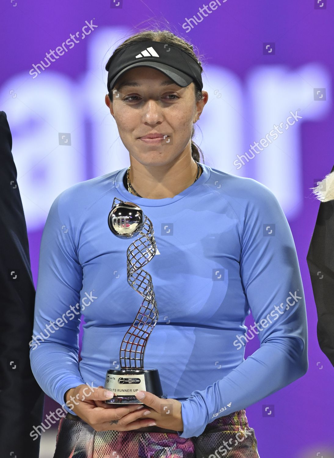 Jessica Pegula Poses Trophy During Awarding Editorial Stock Photo ...