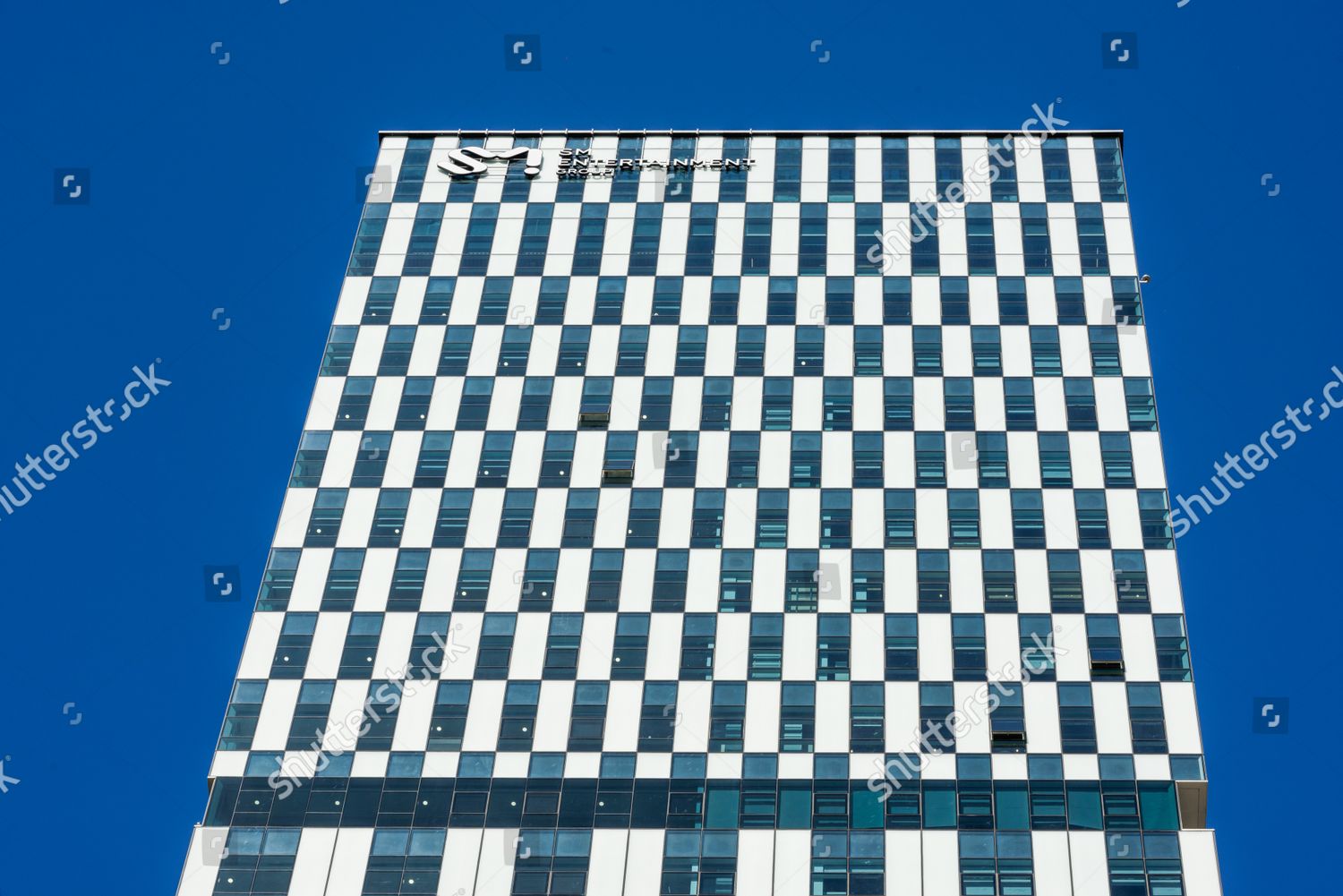 Sm Entertainment Building Headquarter Seoul Sm Editorial Stock Photo ...