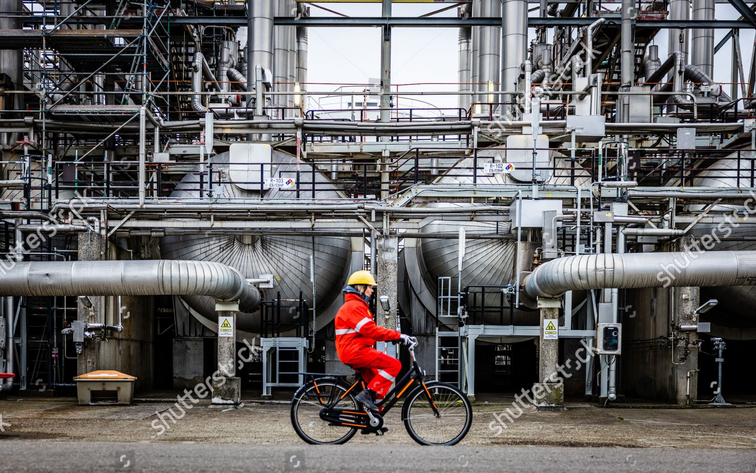 Moerdijk Shell Moerdijk Exterior Company Makes Editorial Stock Photo ...