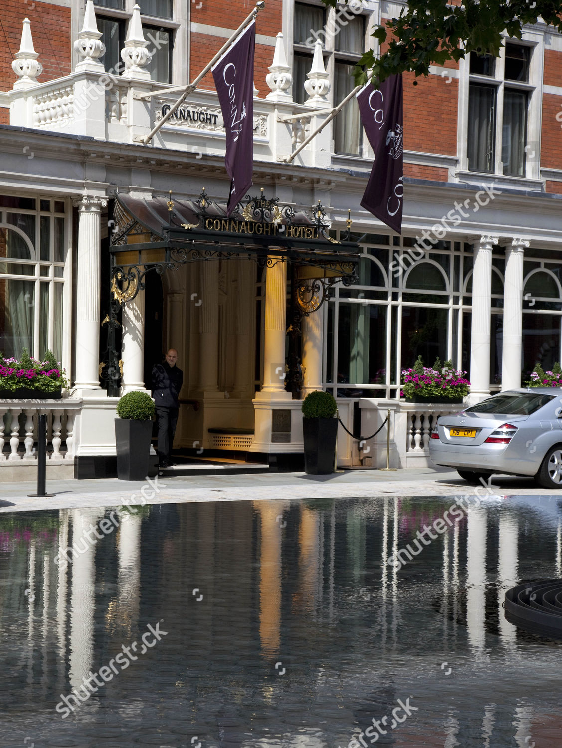 Connaught Hotel Mayfair London England Britain Editorial Stock Photo ...
