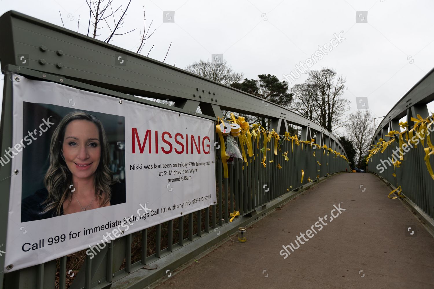 Messages Missing British Woman Nicola Bulley Editorial Stock Photo ...