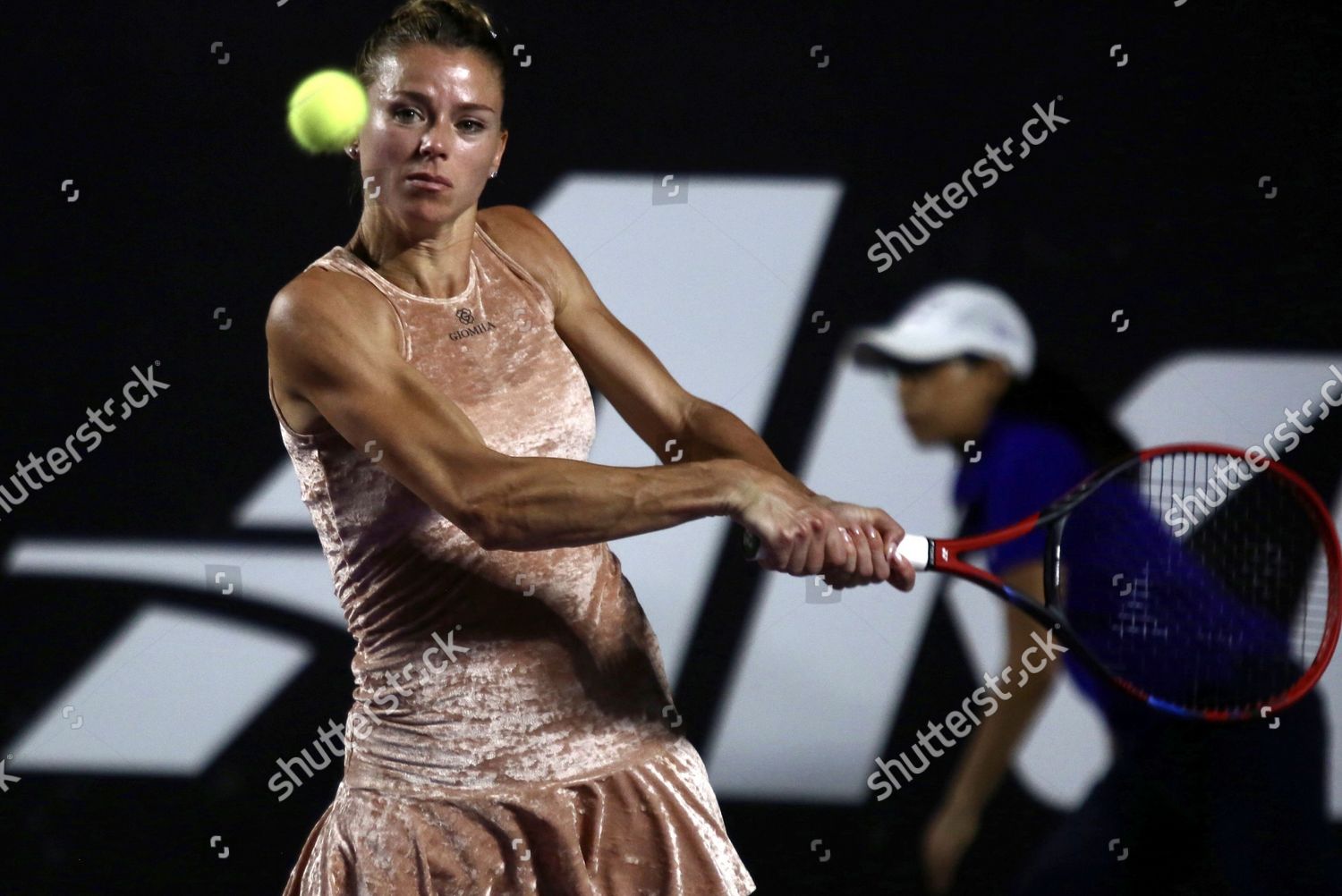 Camila Giorgi Italy Action Against Mayar Editorial Stock Photo - Stock ...