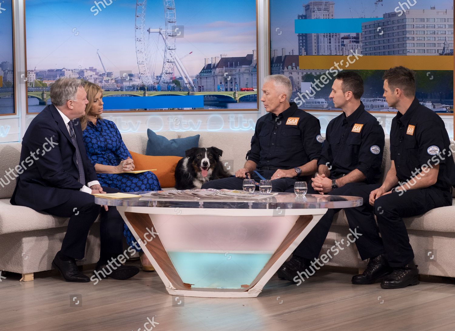 Ed Balls Kate Garraway Colin Collie Editorial Stock Photo - Stock Image ...