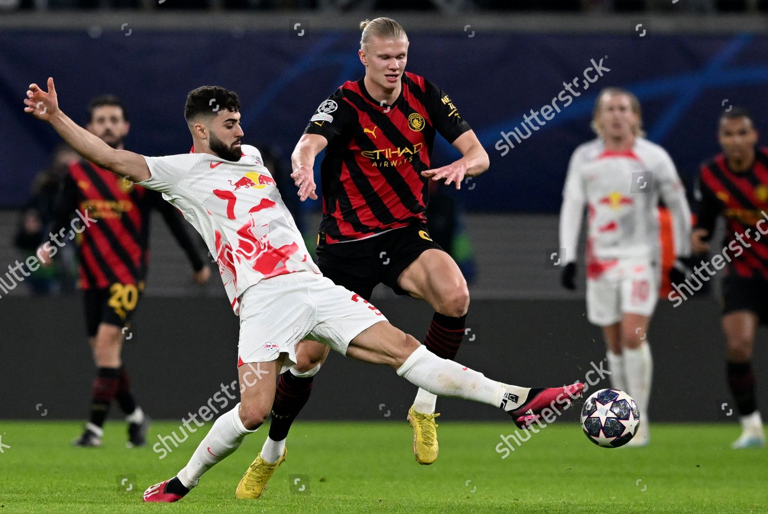 Erling Haaland R Manchester City Action Editorial Stock Photo - Stock ...
