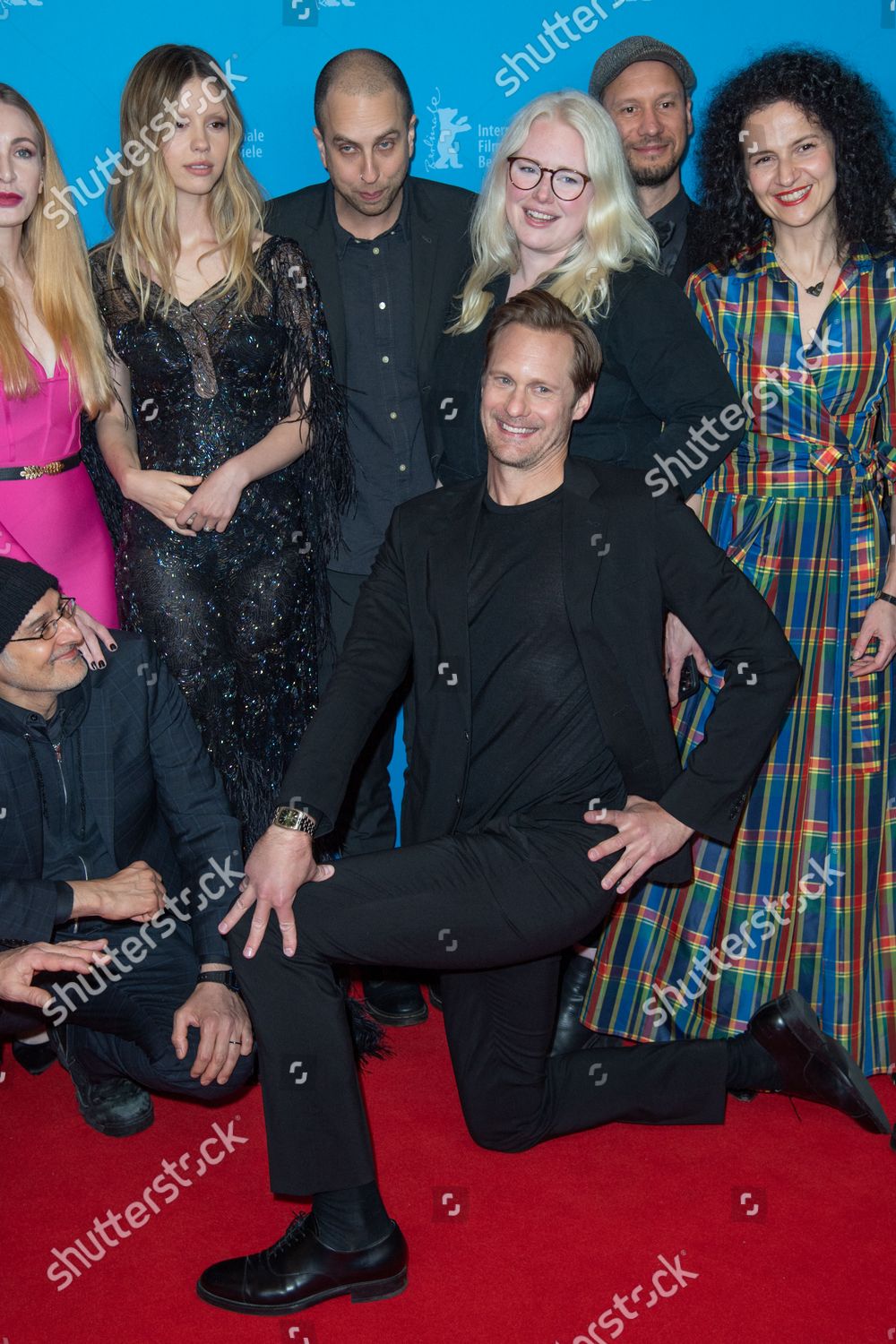 Mia Goth Alexander Skarsgard Cast Attending Editorial Stock Photo ...