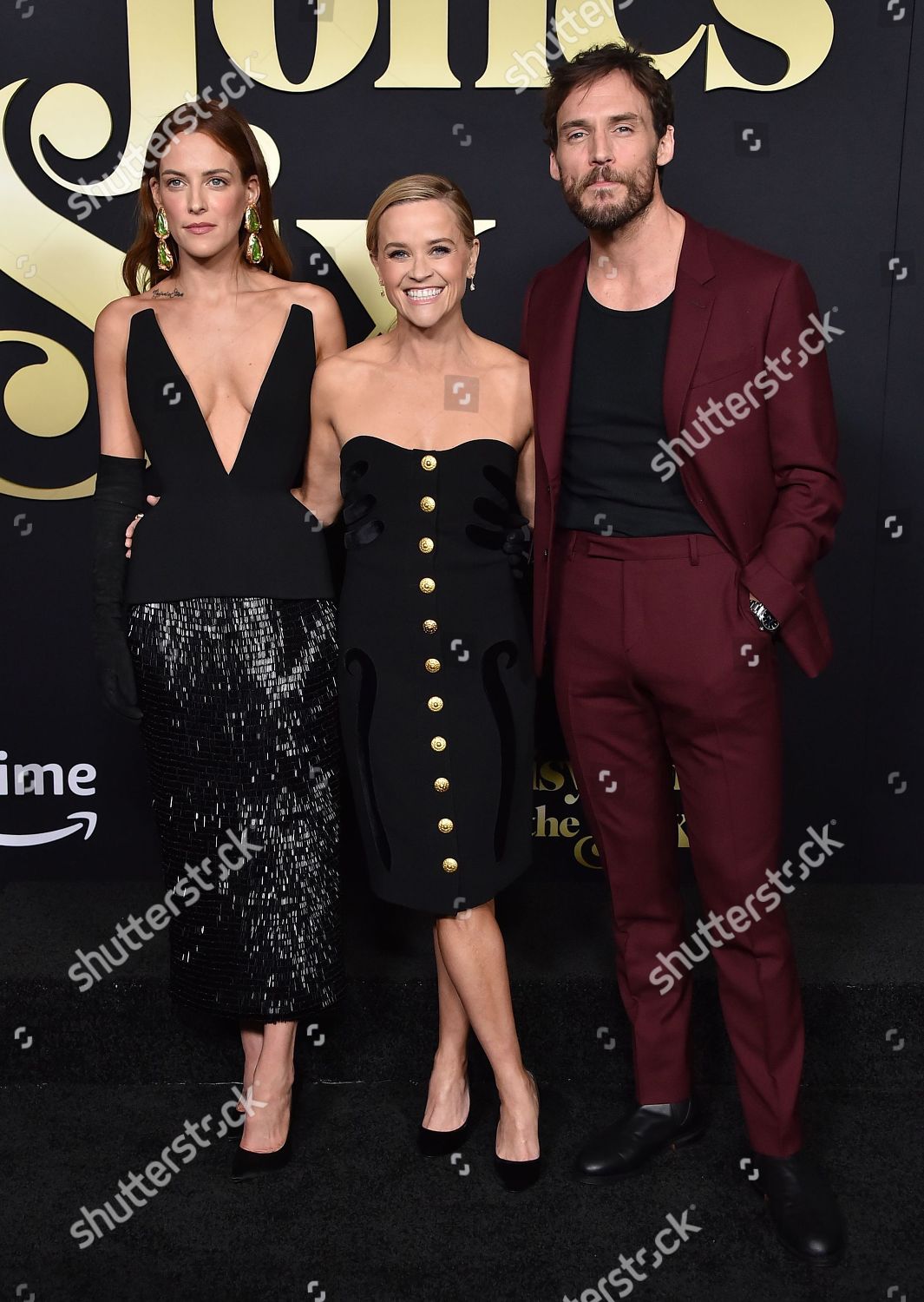 Riley Keough Reese Witherspoon Sam Claflin Editorial Stock Photo ...