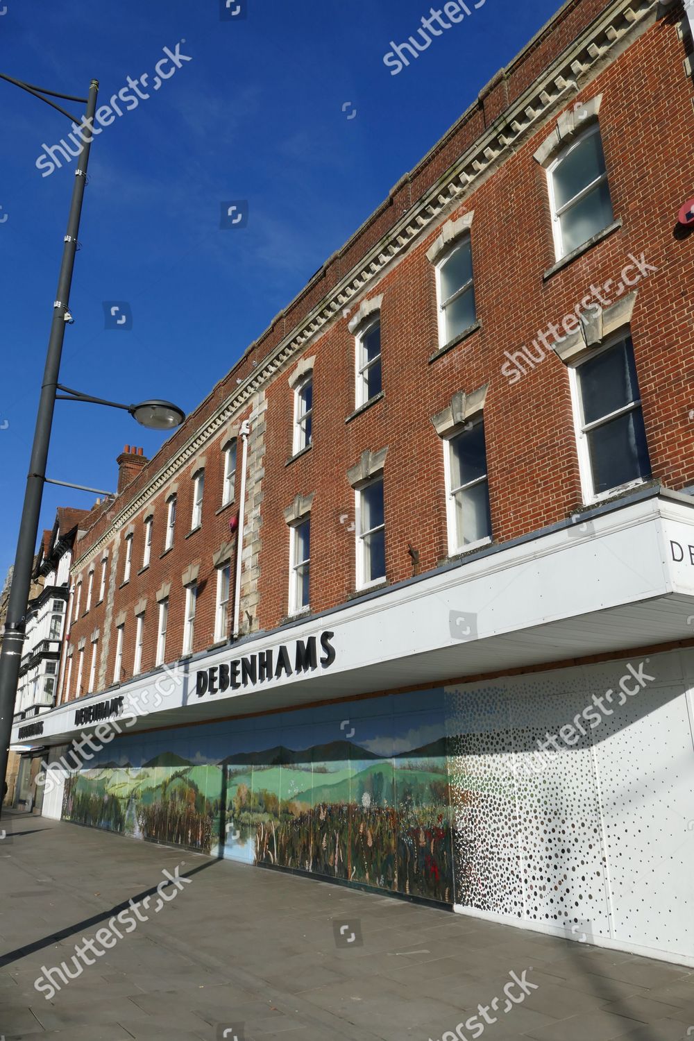 Former Debenhams Site Remains Empty Town Editorial Stock Photo - Stock ...