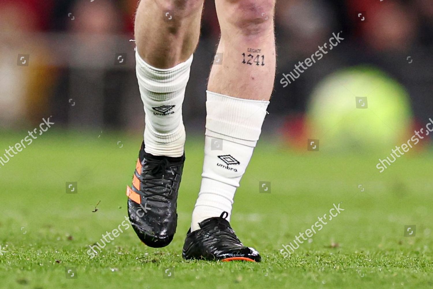 Tattoo On Leg Declan Rice West Editorial Stock Photo - Stock Image ...