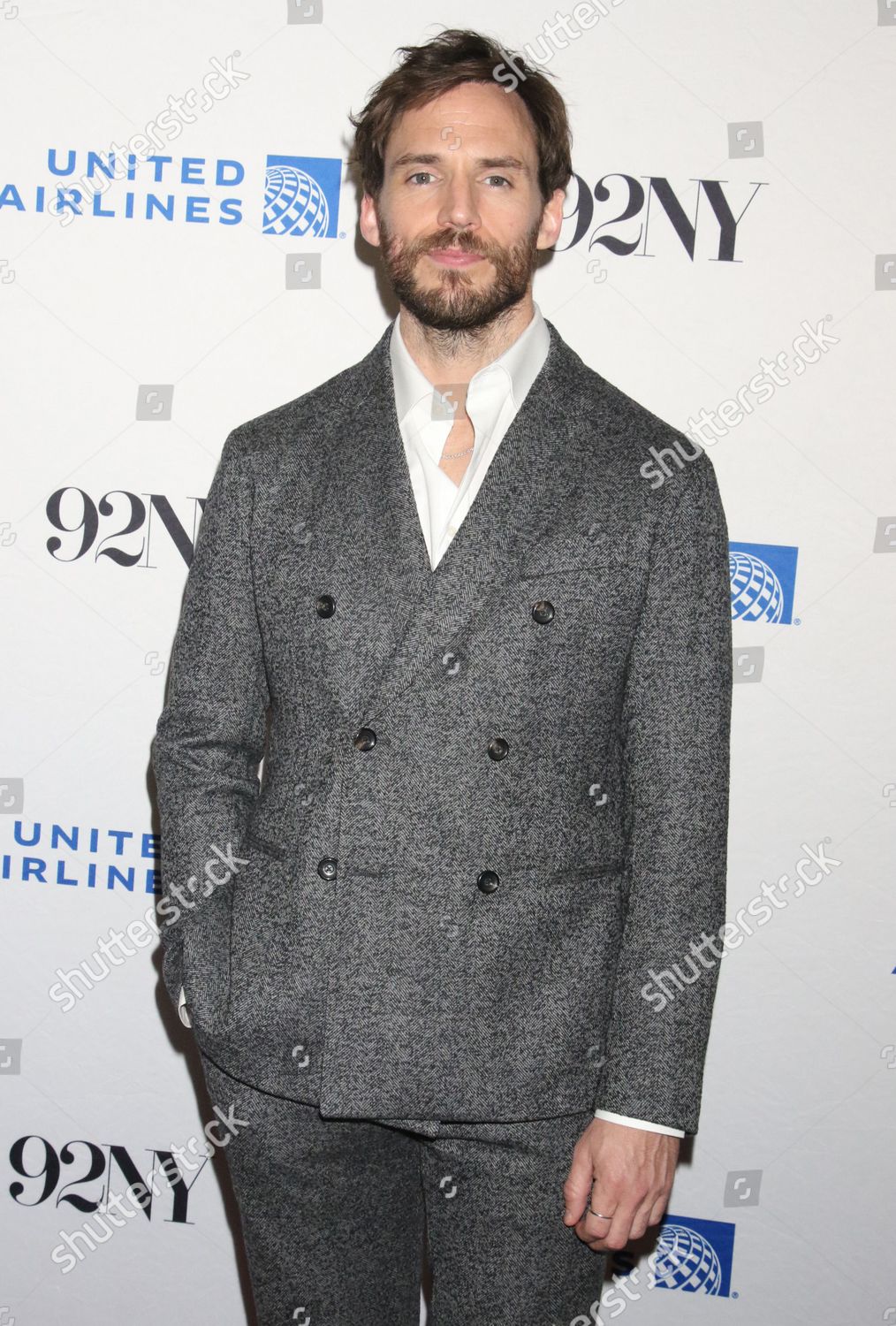 Sam Claflin Screening Conversation Cast Prime Editorial Stock Photo ...
